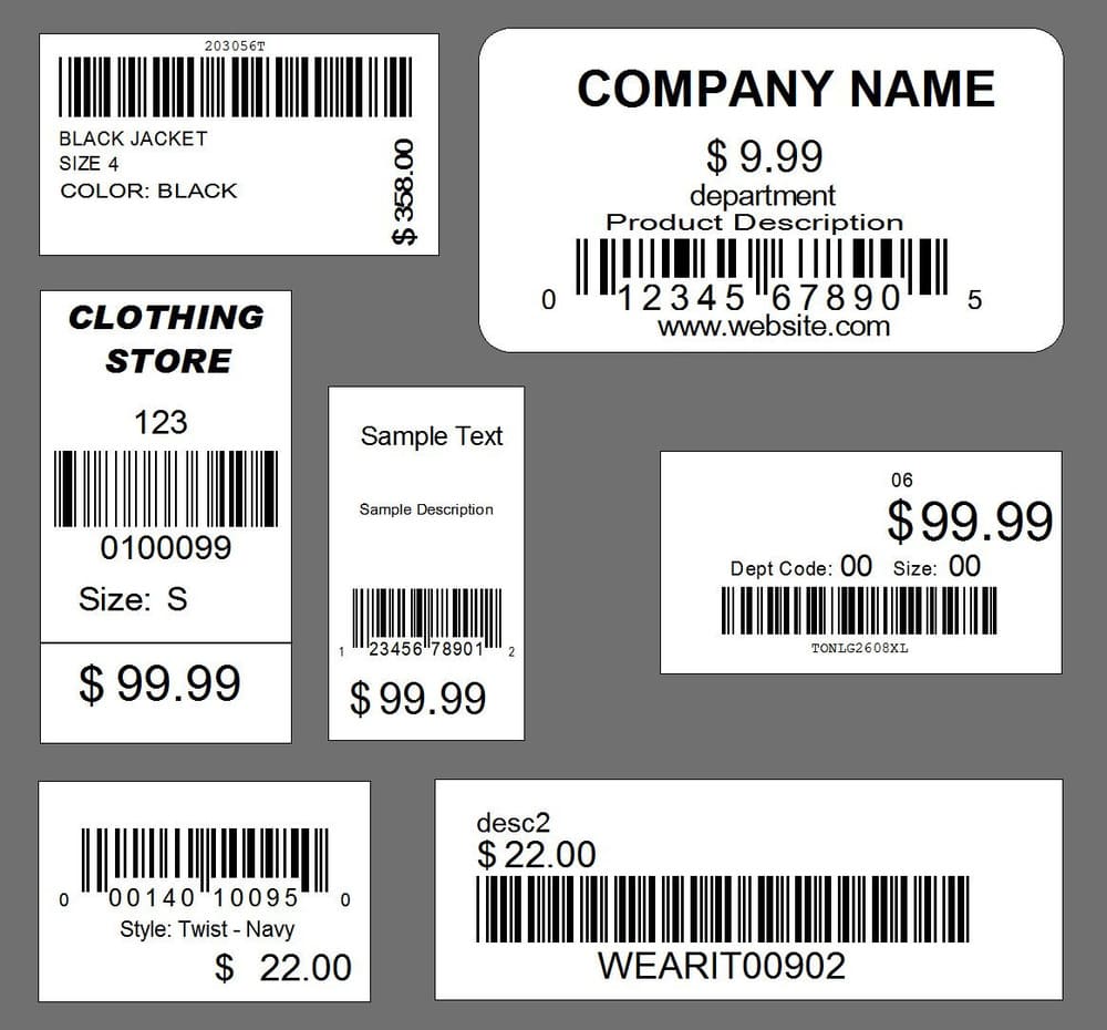 25 Grocery Store Shelf Label Template Labels 2021