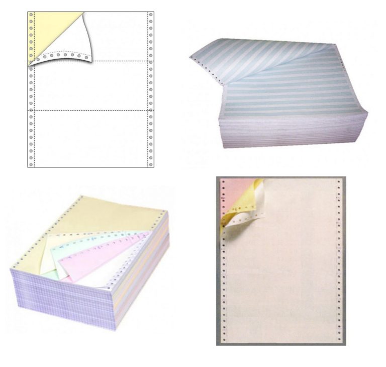 Different Types And Sizes Of Continuous Computer Paper Available At Lg