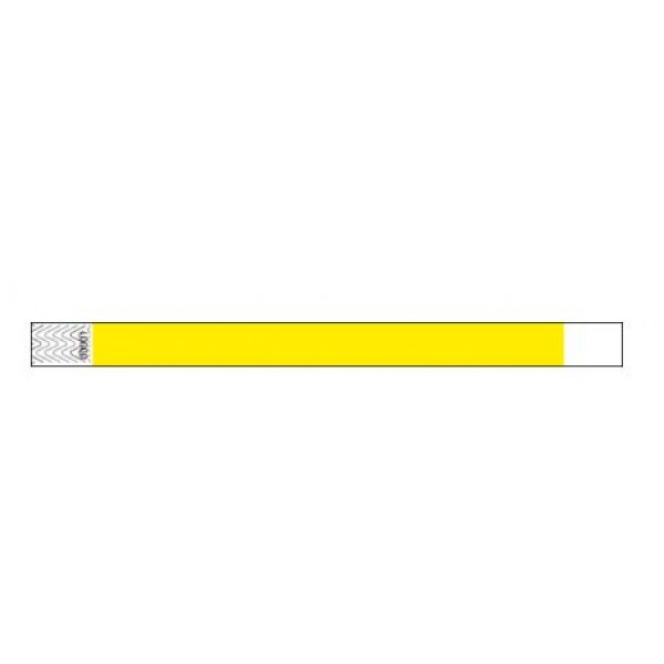 Tyvek Wristbands - Durable Tyvek Wristband - Colour: Neon Yellow