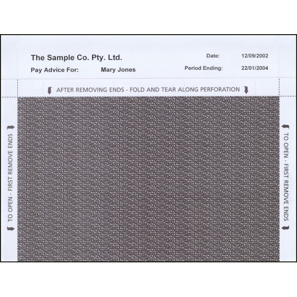 A4 Laser Pay Envelopes - A4 Self Seal Laser Pay Envelope - V Fold